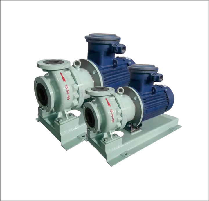 Chemically Fluorine-Lined Magnetic Discharge Pump Stainless Steel ...