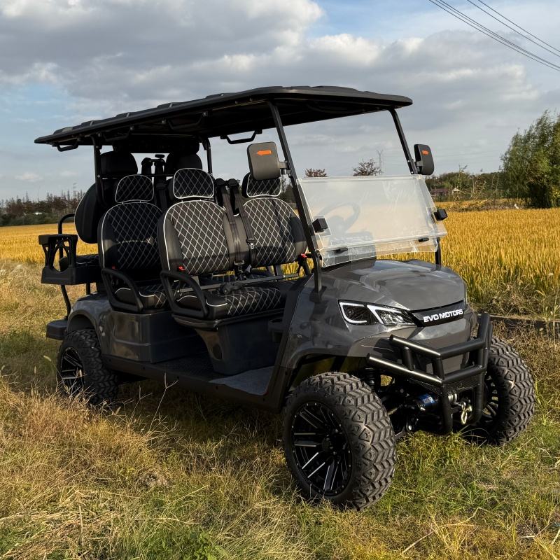 High Quality 72V Electric Utility Golf Buggy Cart 5KW Motor Lithium ...