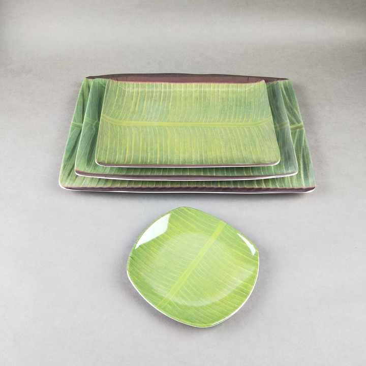 Wholesale Melamine Banana Leaf Plates - Durable & Stylish