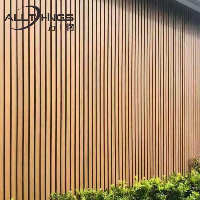 Composite Wooden Yard Slat Fencing - Durable Privacy Panels