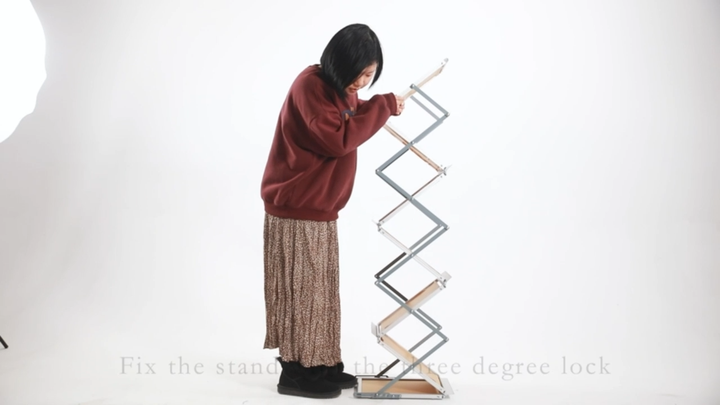 Foldable Literature Rack Magazine Rack Brochure Stand Catalog Portable ...