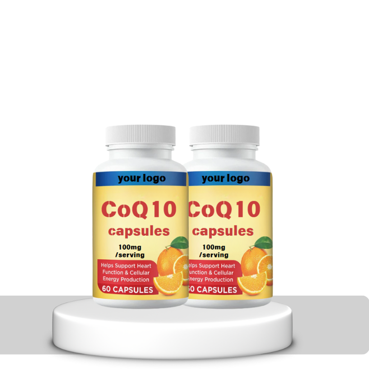 OEM Q10 Coenzyme Softgel Capsule Health Products Coq10 Dietary ...