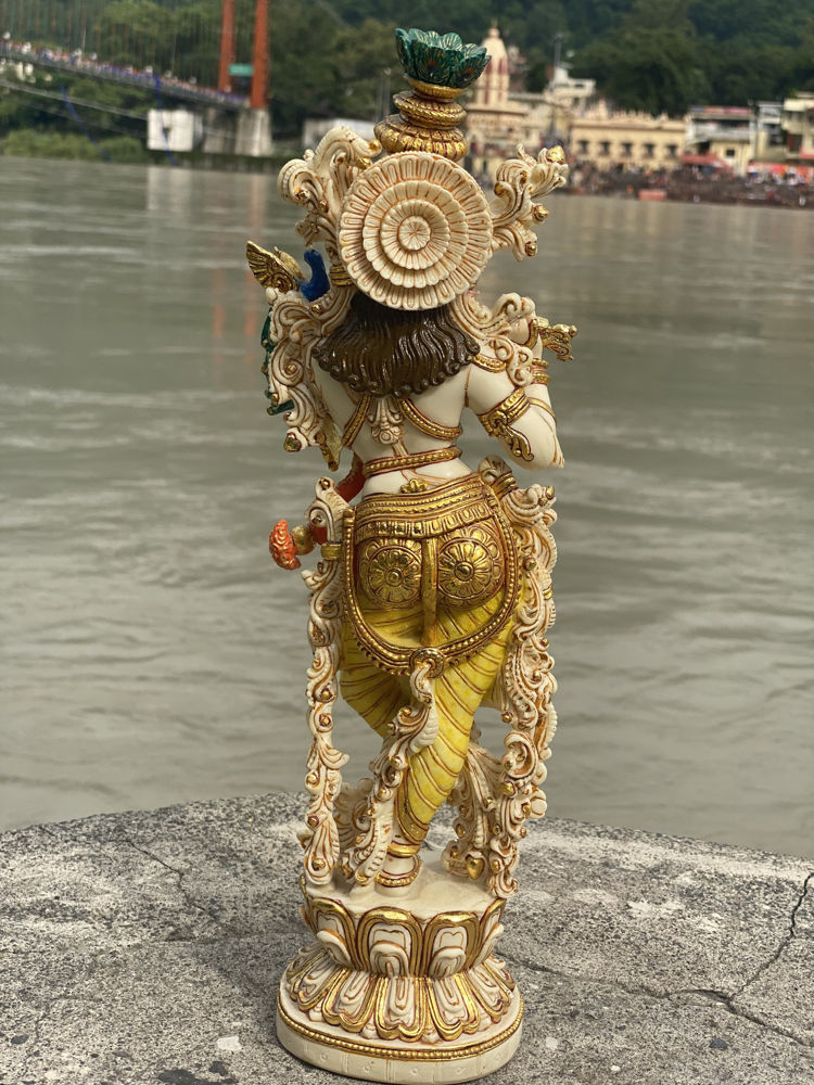 On Sale Lord Krishna Statue Large Size With Mosaic Stonework | Alibaba.com