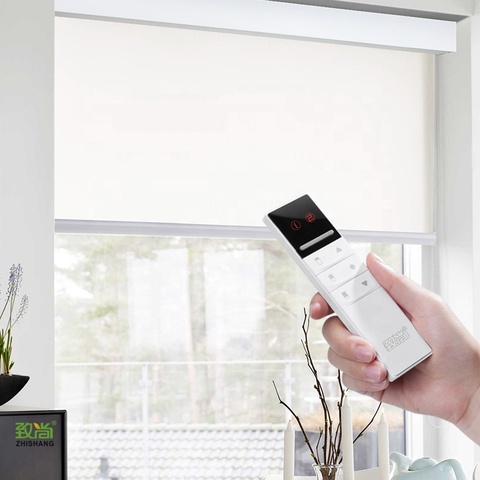 Modern smart house automatic window blinds wifi remote motorized roller ...