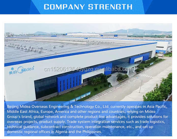Midea Smart Air Conditioner Duct Type VRF - High Efficiency