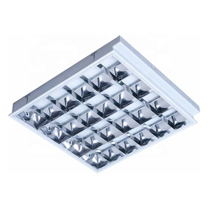 Bright 4x18w t8 recessed louver fitting For Efficient Lighting ...