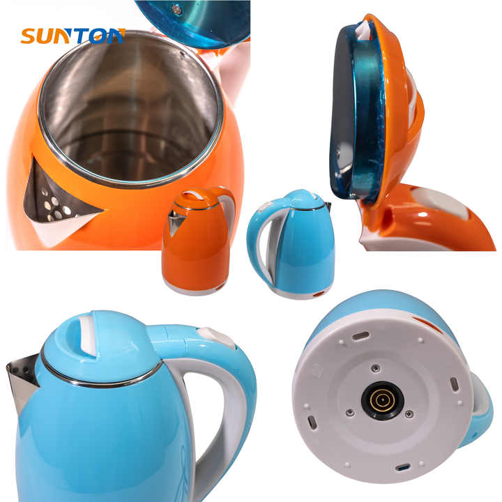 SUNTON custom capacity plastic Kettle popular hotel 1.5L/1.8L/2L electric hot water kettle for ...