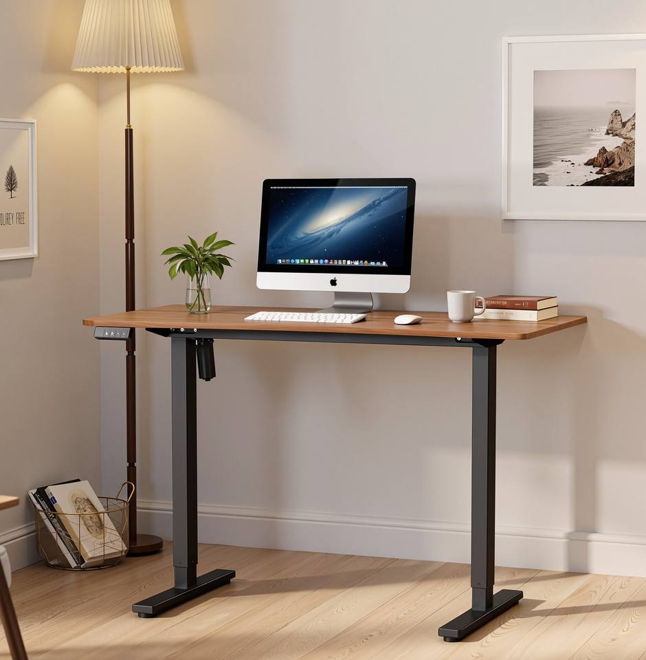 Modern Automatic Iron Height-Adjustable Sit-Stand Writing Desk ...
