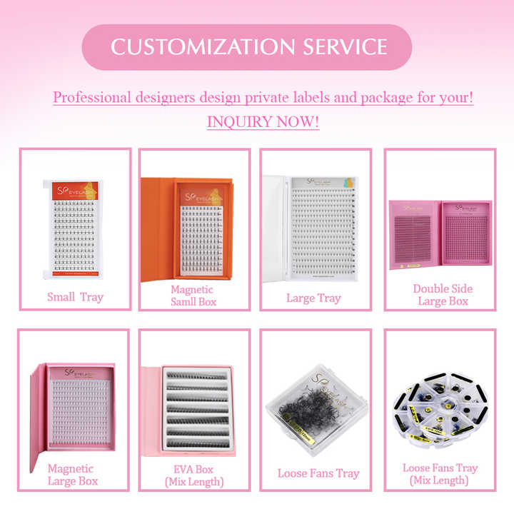 Shop Our Private Label Eyelash Extensions - Natural & Thick