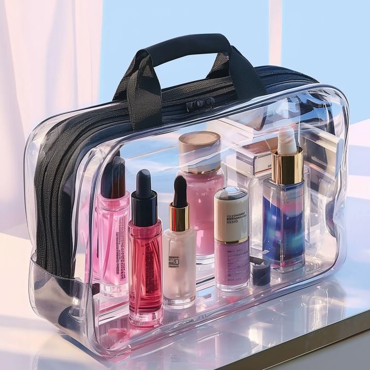 Cheap Makeup Bag Wholesale Pu Pvc Bulk Cosmetic Bag With Zipper Ladies ...