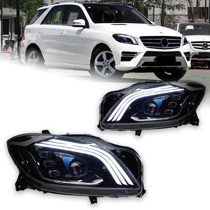 Mercedes-Benz ML350/ML320 10000lm LED Headlights & DRL Lights - OEM