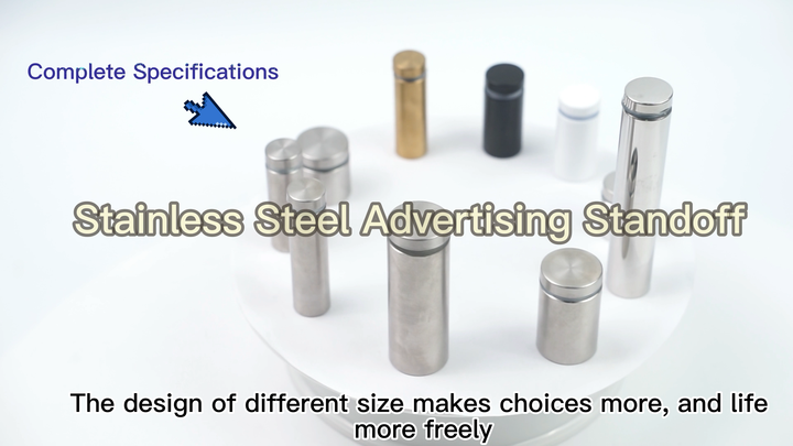 19*30mm Adjustable Stainless Steel Glass Sign Standoff Spacer Standoff ...