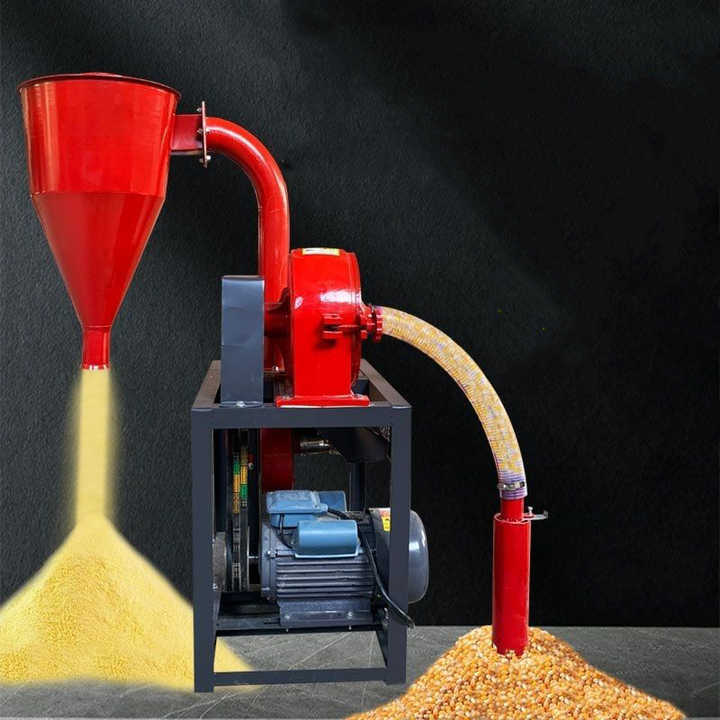 Self Priming Livestock Animal Feed Maize Grain Corn Cob Wheat Rice Claw ...