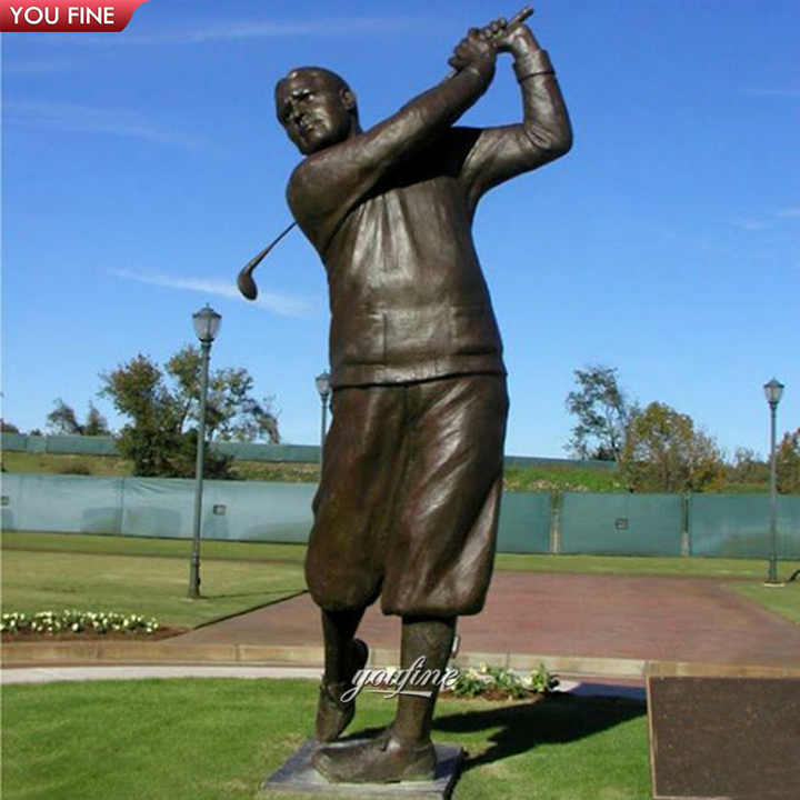 Golf Statues for Garden - Durable Bronze Castings