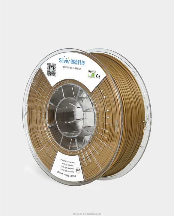 Wood pla plastic bambu filament pla wood Filament 1.75mm 1kg 3d ...