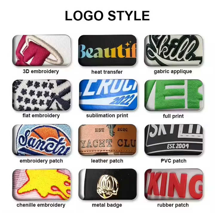 Custom Logo Print 3d Embroidery Sport Golf Baseball Dad Hat