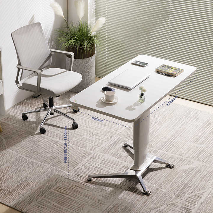 OEM Ergonomic Metal MFC Workbench Pneumatic Adjustable Height Folding ...