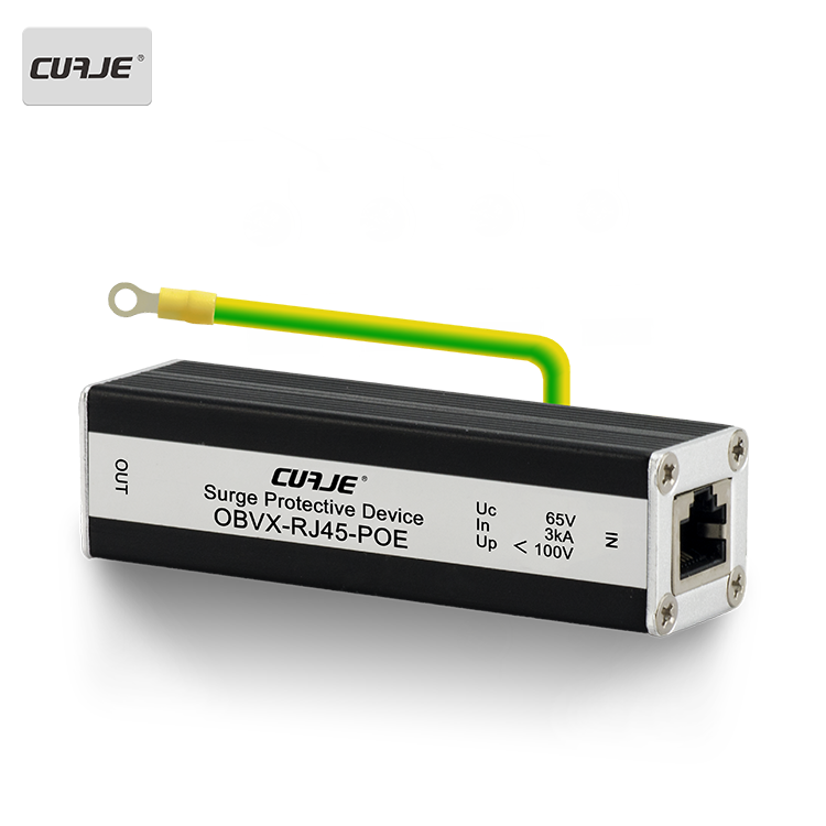 Single Port 6V 1000mbps RJ45 SPD Network Surge Protection