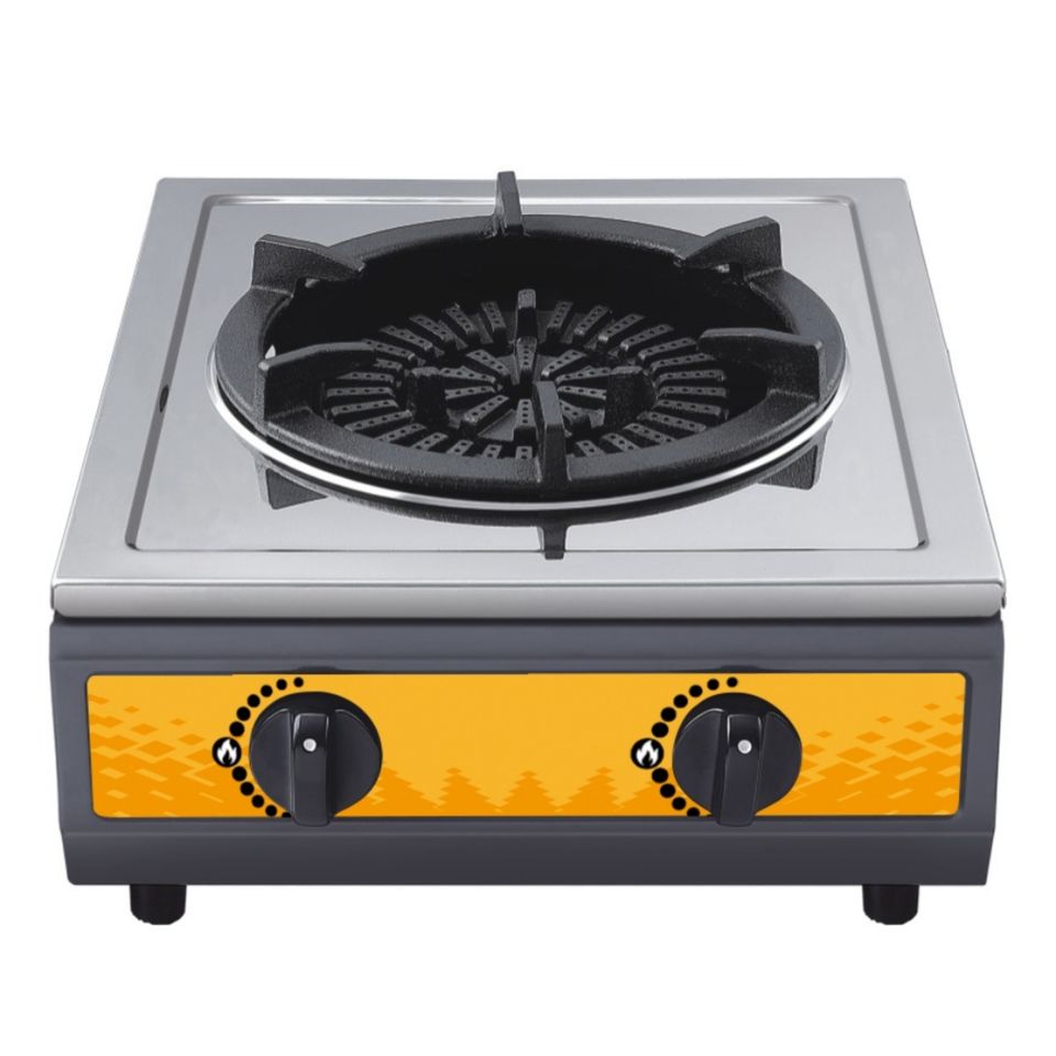 S-5001A Stainless Steel Auto Ignition Portable Gas Cooktop Single ...