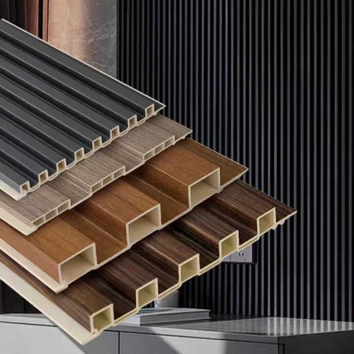 Modern Interior Art Louver Decorative 3d Fluted Wpc Wall Panels For ...