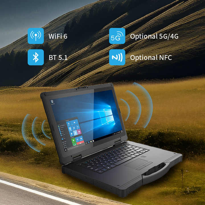 ODM/OEM 14 Inch Rugged Laptop - Intel Core I7/i5 - 5G NFC