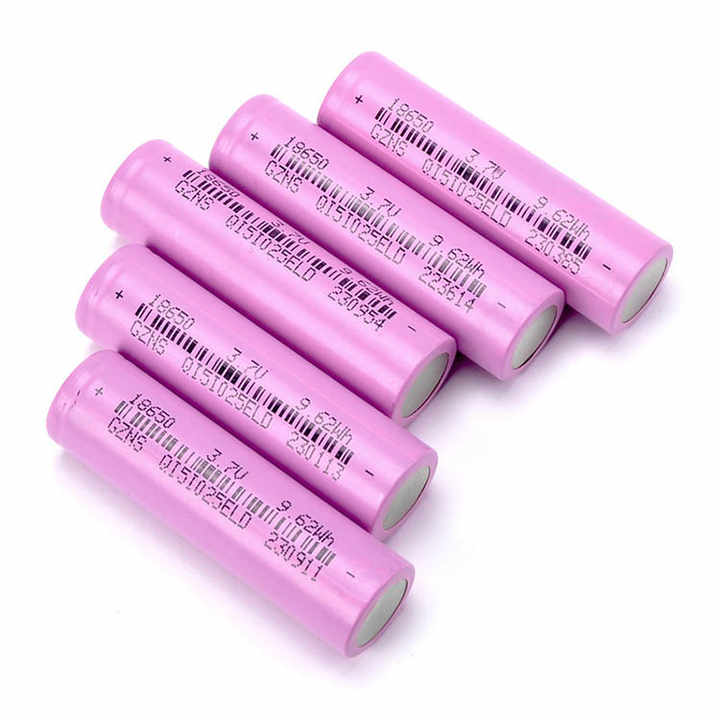 18650 Lithium Ion Battery 2600mAh Rechargeable Cells - OEM/ODM Available