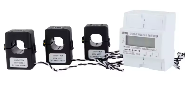 Clamp 200A CT Input Type Three Phase Multifunction Power Meter/indirect ...