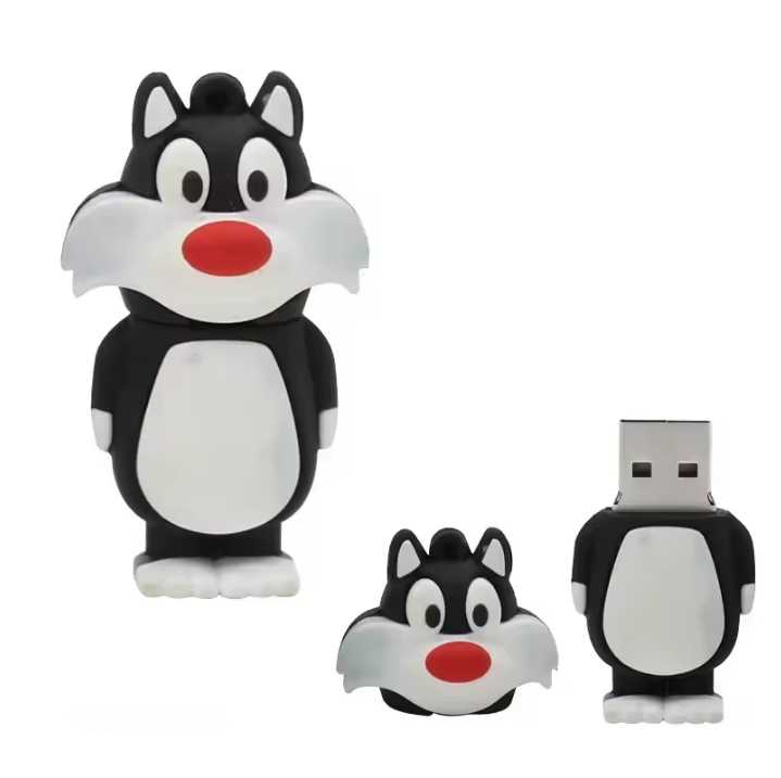 3D Cute Movie Duck Rabbit Cartoon Usb Flash Drive High Speed 64g 32g ...