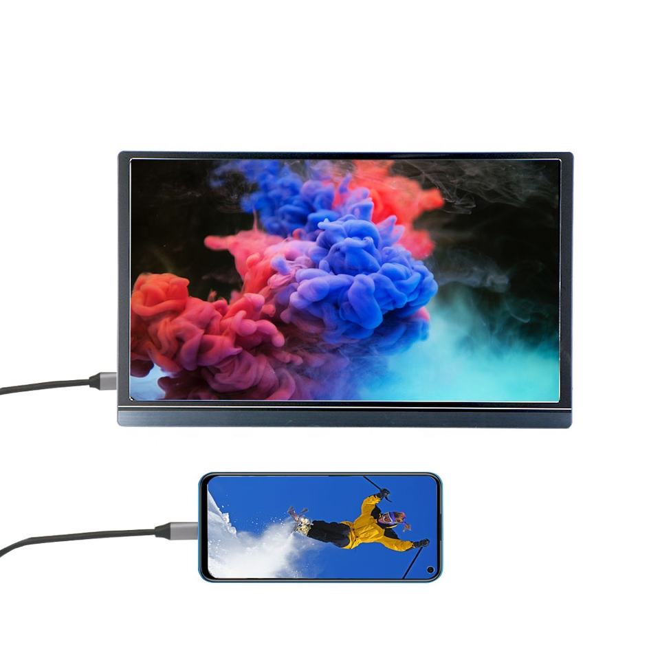 15.6 Inch Portable Laptop Monitor 60Hz High Refresh Rate LCD Display ...