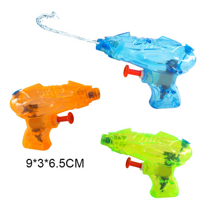 Transparent Mini Plastic Water Guns for Summer Beach Pool Party Outdoor ...