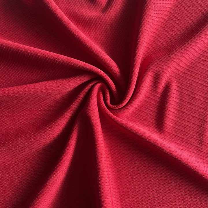 Wholesale 100% Polyester Spandex Stretch Fabric Customized Breathable Sports Mesh for Sportswear ...