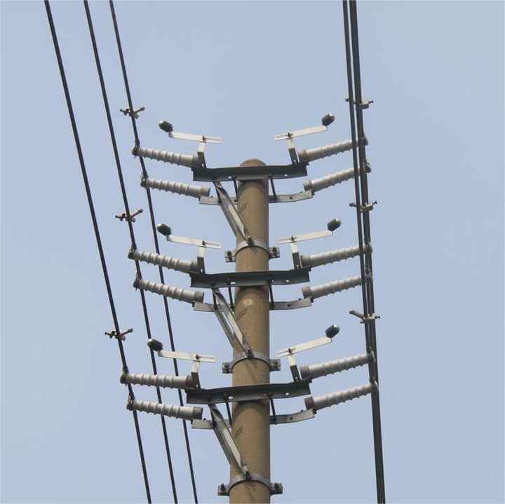 11KV 33KV Electrical Crossarm for Overhead Line Hardware Overhead Power ...