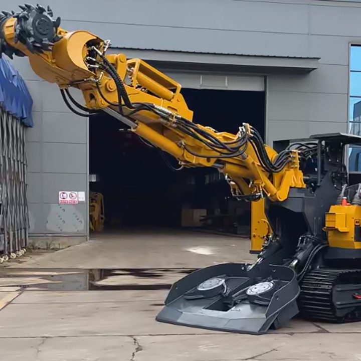 Heavy-Duty 600mm Cutting Head Roadheader Efficient Underground Mining ...