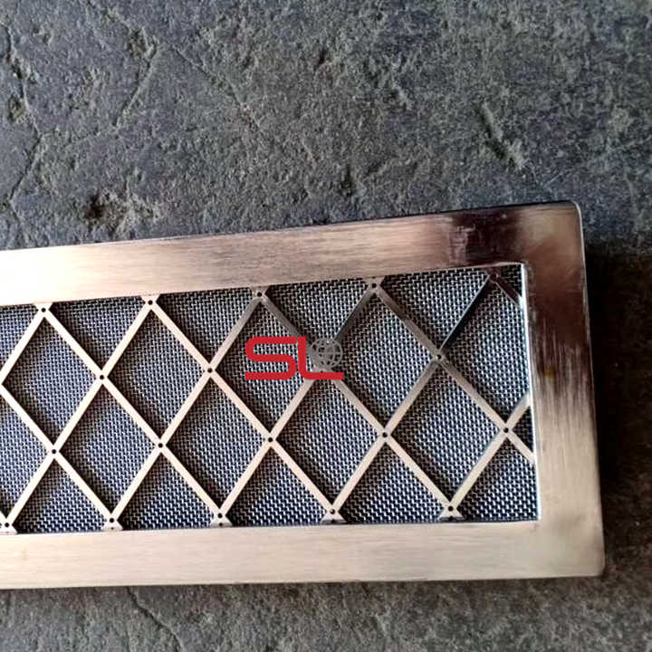 Decorative Diamond Radiator Wire Mesh Grilles for Cabinets Doors