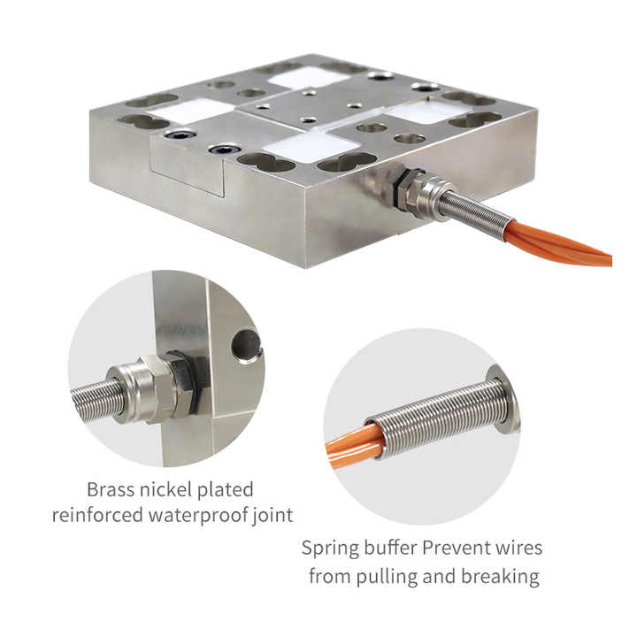 DYDW-005 Multi-dimensional Force Sensor Multi Transducer 6 Axis Fx Fy Fz 3D Triaxial Load Cell ...