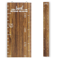 Wooden Growth Chart Ruler for Kids – Custom & Wall-Mounted