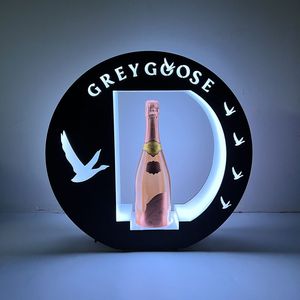 Buy Freestanding grey goose lighted bottle display stand with Custom ...