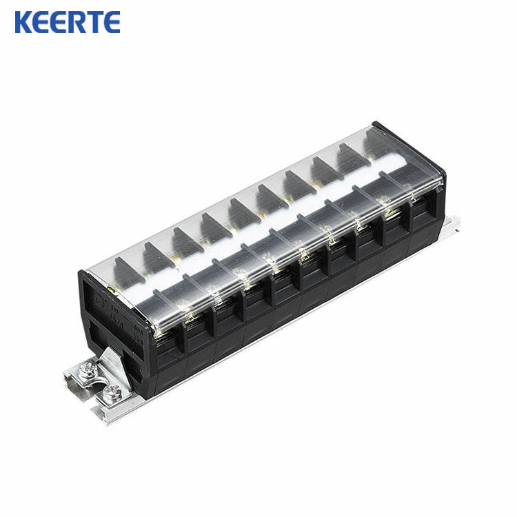 TD-3010 Din Rail Terminal Block Screw Connection Barrier Terminal Lug ...