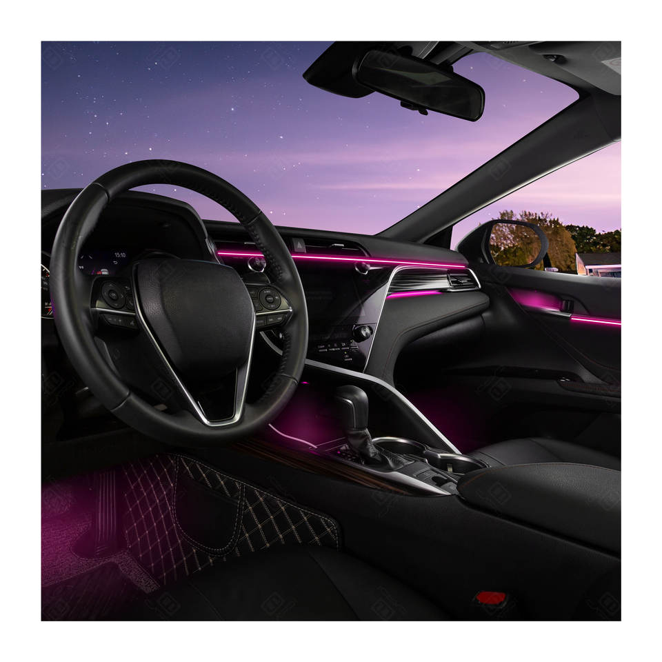 Universal K3 LED Ambient Light Car Kits Ambient Light for Voice Control ...