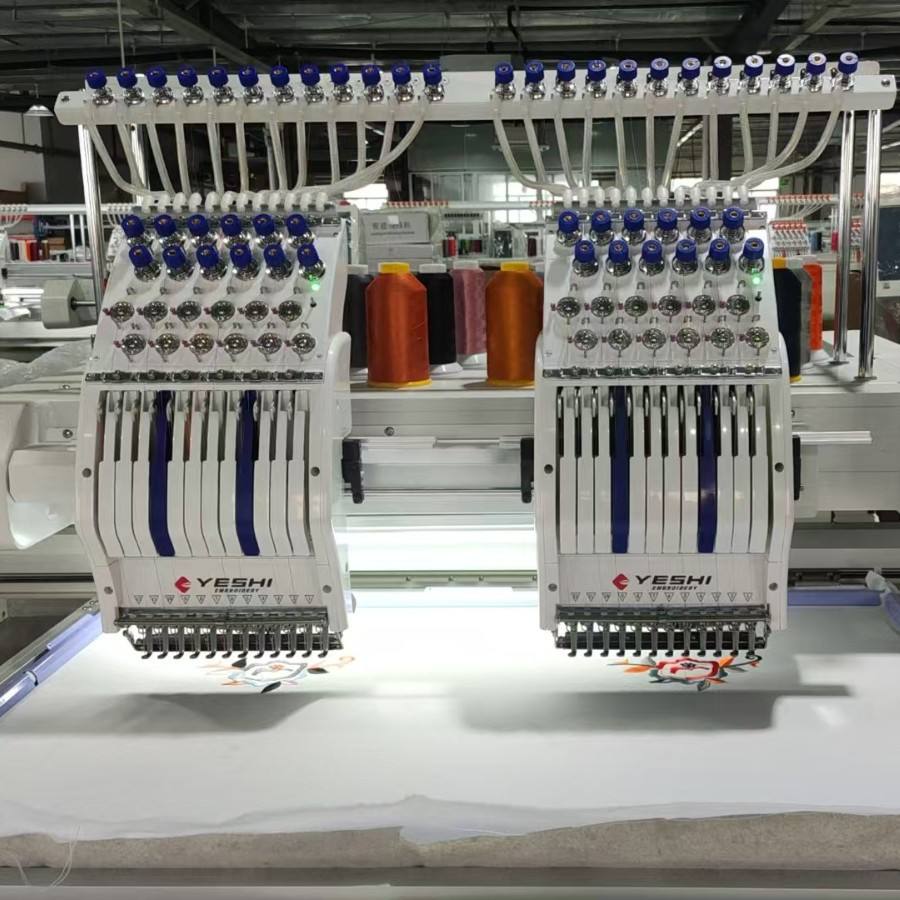 New Products Embroidery Machines Two Heads Embroidery Machine Cheap ...