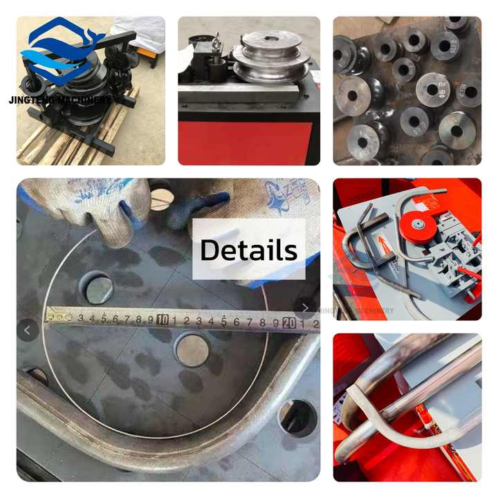 Semi Automatic Round Tube Bending Machine 220V Round Steel Pipe Bender ...