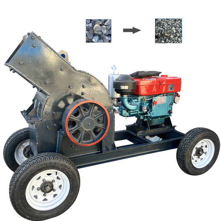Mobile diesel Metal Hammer Mill Crusher Machine| Alibaba.com
