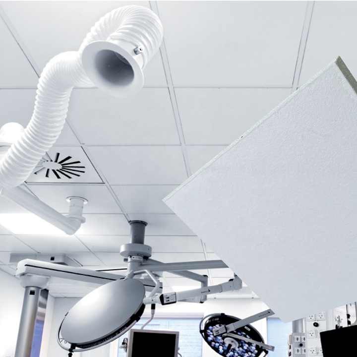 Fire-resistant Class A Ceilings Direct Acoustic Ceiling Nrc 0.95 Rock ...