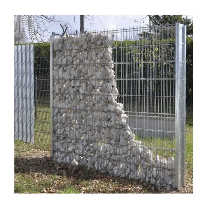 ISO Quality PVC Coated Gabion Wire Mesh for Retaining Walls