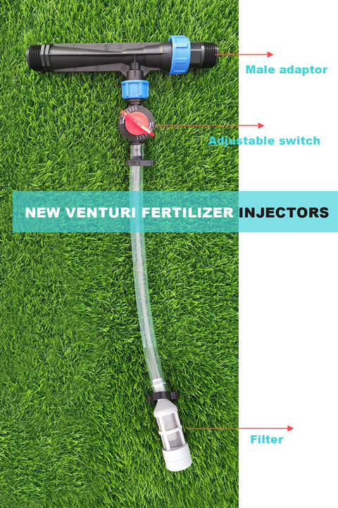 1.5" Venturi Fertilizer Injector for Drip Irrigation System