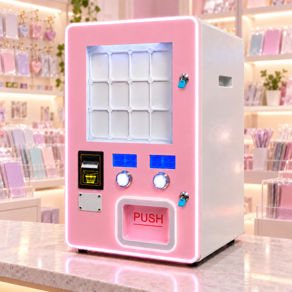 Factory Customized Arcade Card Dispenser Machine Trading Card Sticker ...
