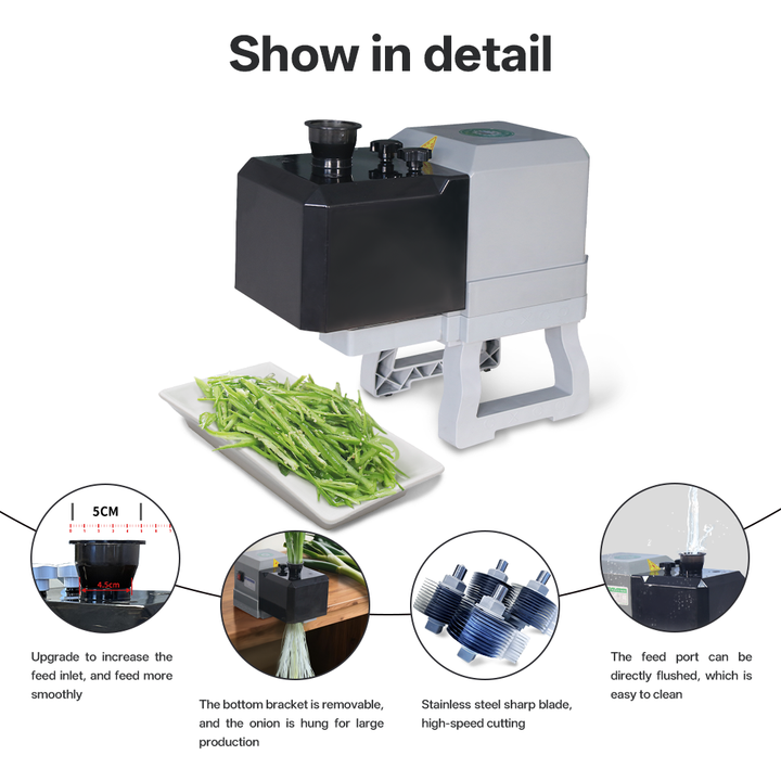 Spring Onion Green Capsicum Celery Pepper Chili Slicer Machine Small ...