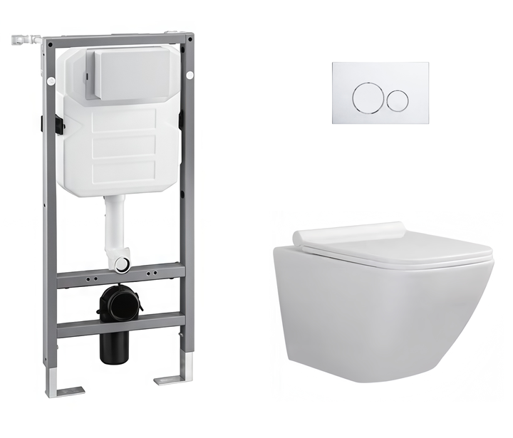 K8080TJY Modern Style Dual-Flush HDPE Concealed Tank Concealed Cistern ...