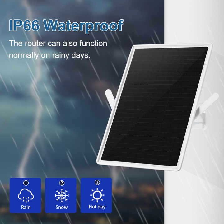 VISION Solar Router Repeater - Reliable Outdoor Wifi