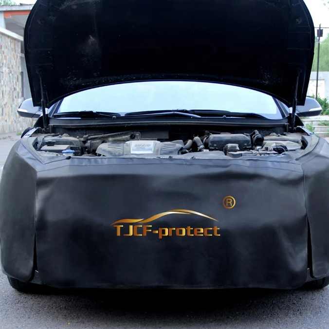 Custom Logo PU Leather Protector Automotive Mechanic Mat Repairing Car ...